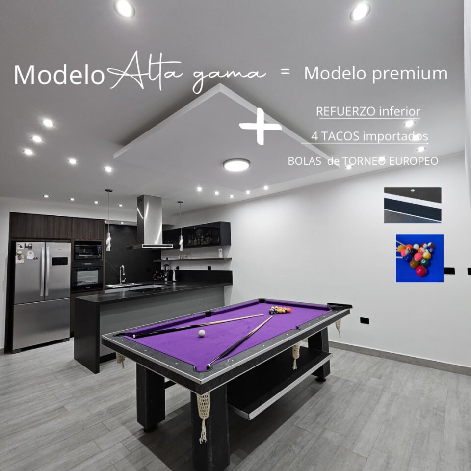 Mesa de Pool Standard Pro - Black Star Pool